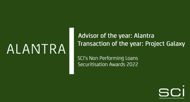 Alantra, Advisor of the year in SCI’s Non-Performing Loans ...