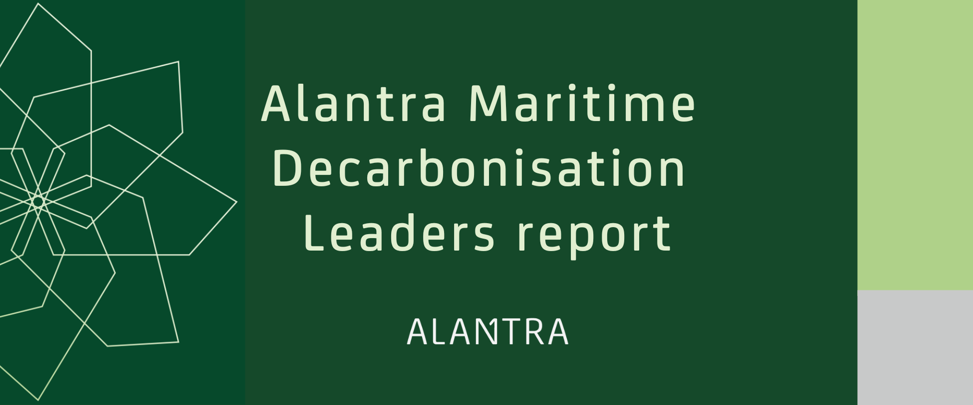 Alantra Maritime Decarbonisation Leaders Report | Alantra